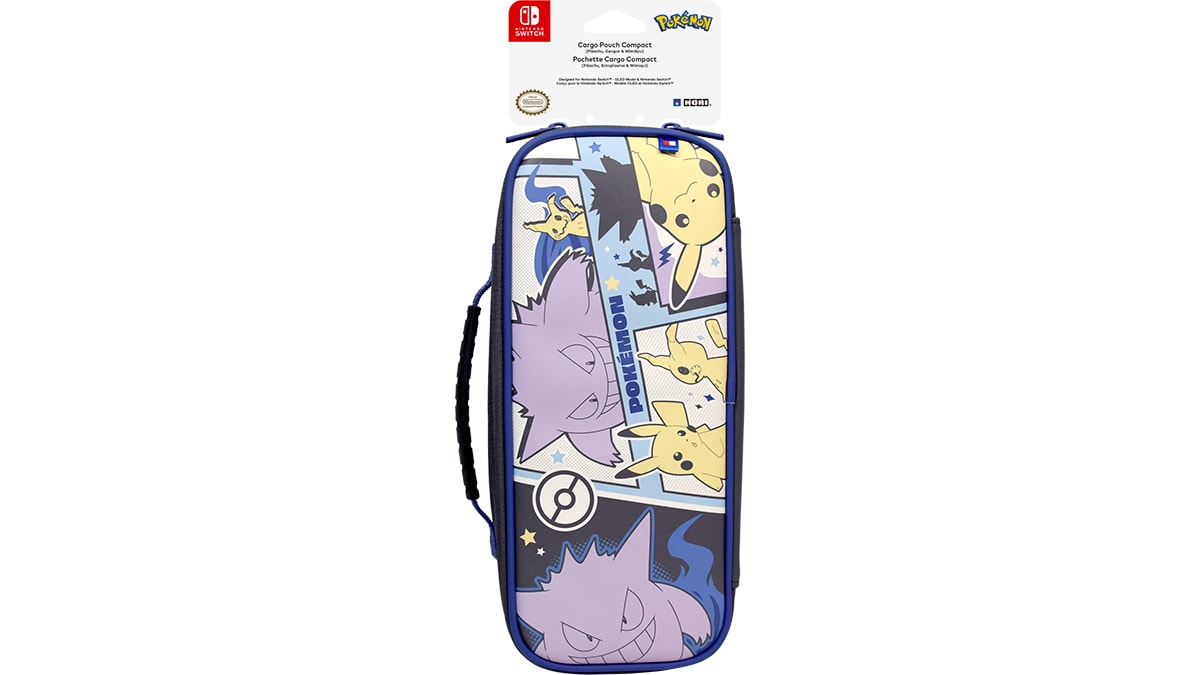 Cargo Pouch Compact for Nintendo Switch Pikachu Mimikyu Gengar